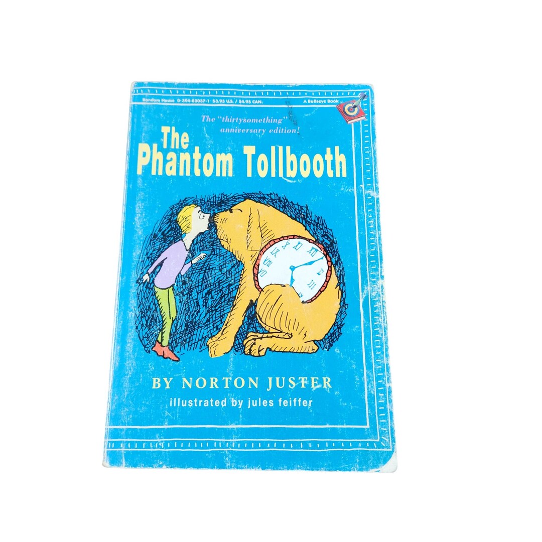 The Phantom Tollbooth by Norton Juster Vintage Paperback Book 4793 - Etsy