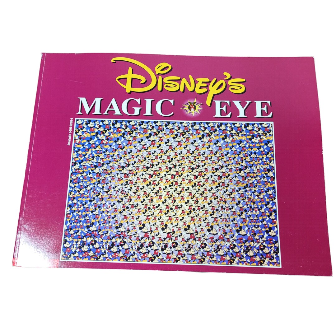 Disney's Magic Eye by Disney Staff and Hyperion Staff 1994 - Etsy