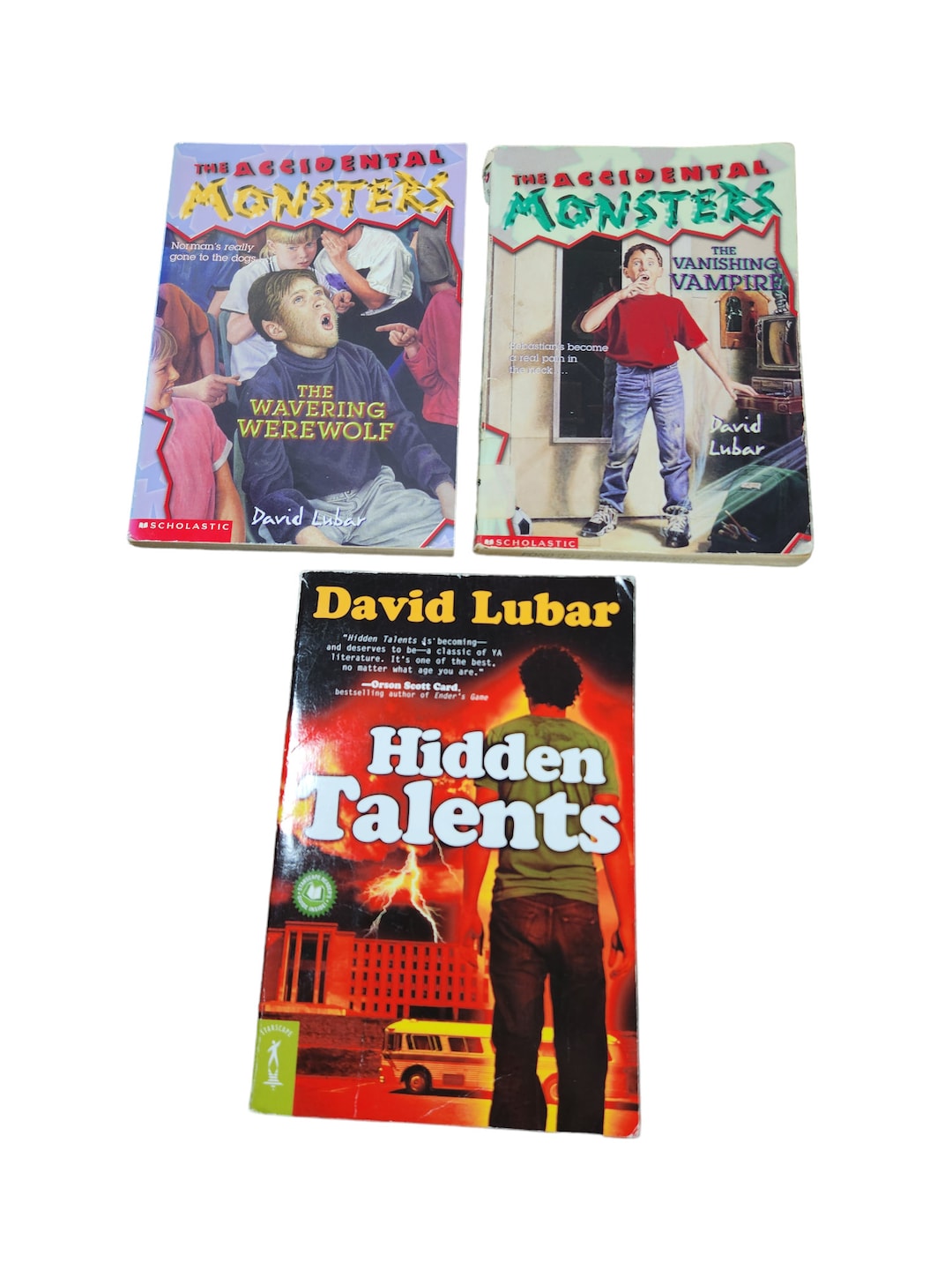 The Accidental Monsters the Vanishing Vampire Wavering Warewolf Hidden ...