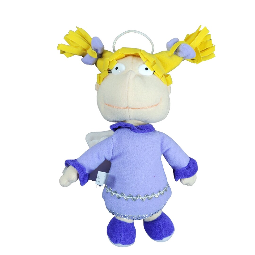 Rugrats ANGELICA ANGEL Doll Beanbag Plush Stuffed Toy 8" 1997 Mattel ...