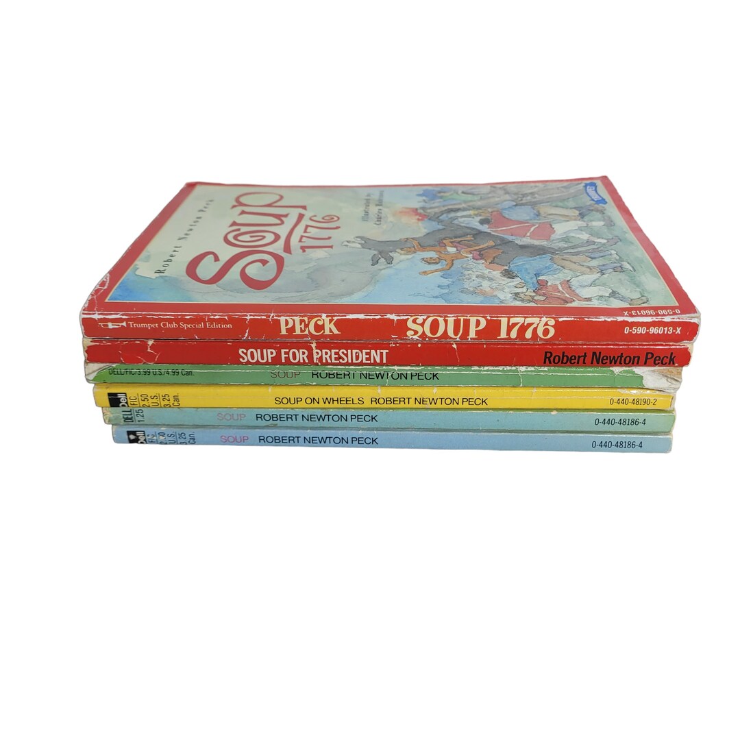 ROBERT NEWTON PECK Build a Book Lot Choose Titles Soup Voices Midnight ...