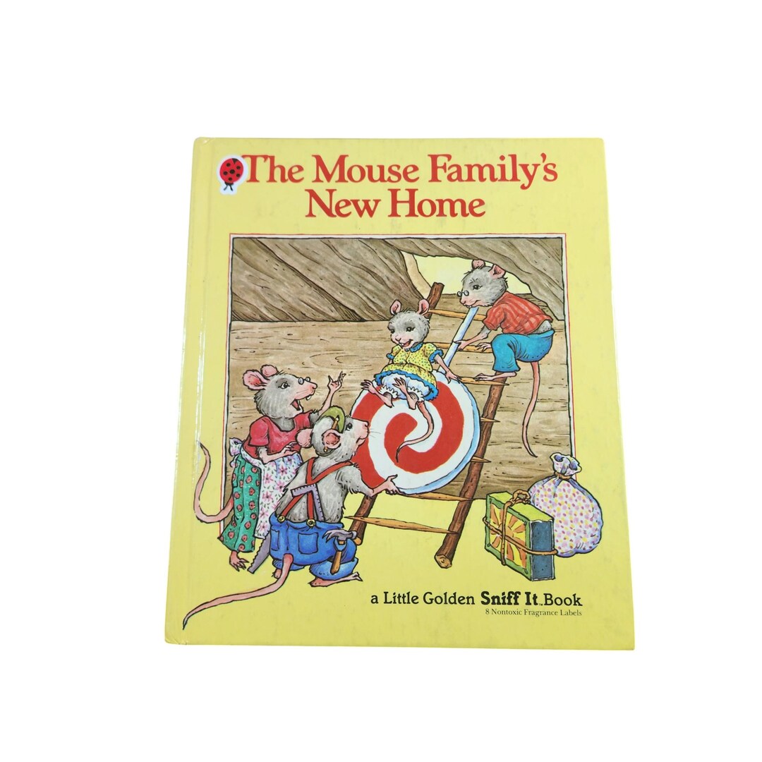 The Mouse Family's New Home A Little Golden Sniff It Book Hardcover ...