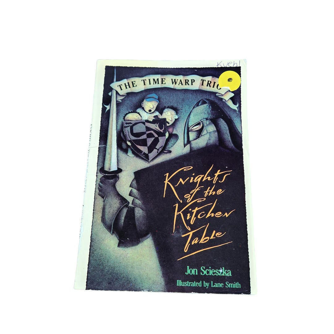 TIME WARP TRIO Series Knights of the Table by Jon Scieszka Paperback ...