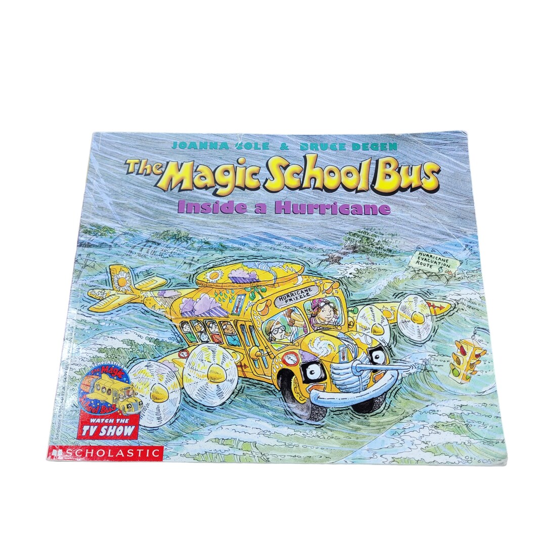 The Magic School Bus Inside a Hurricane Science Book by Joanna Cole ...