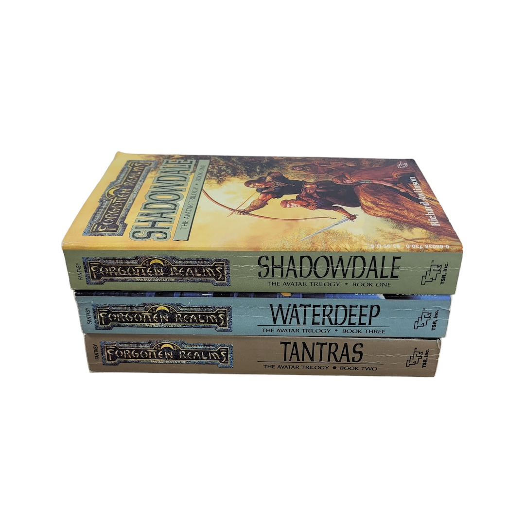 Forgotten Realms R A Salvatore Avatar Trilogy Complete Set 1st Edition ...