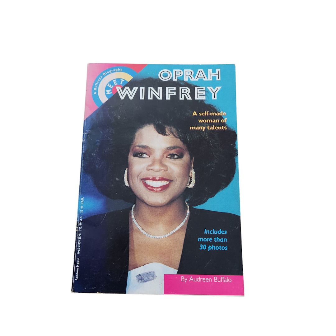 Oprah Winfrey by Audreen Buffalo 1993 Paperback Bullseye Biography 4491 ...