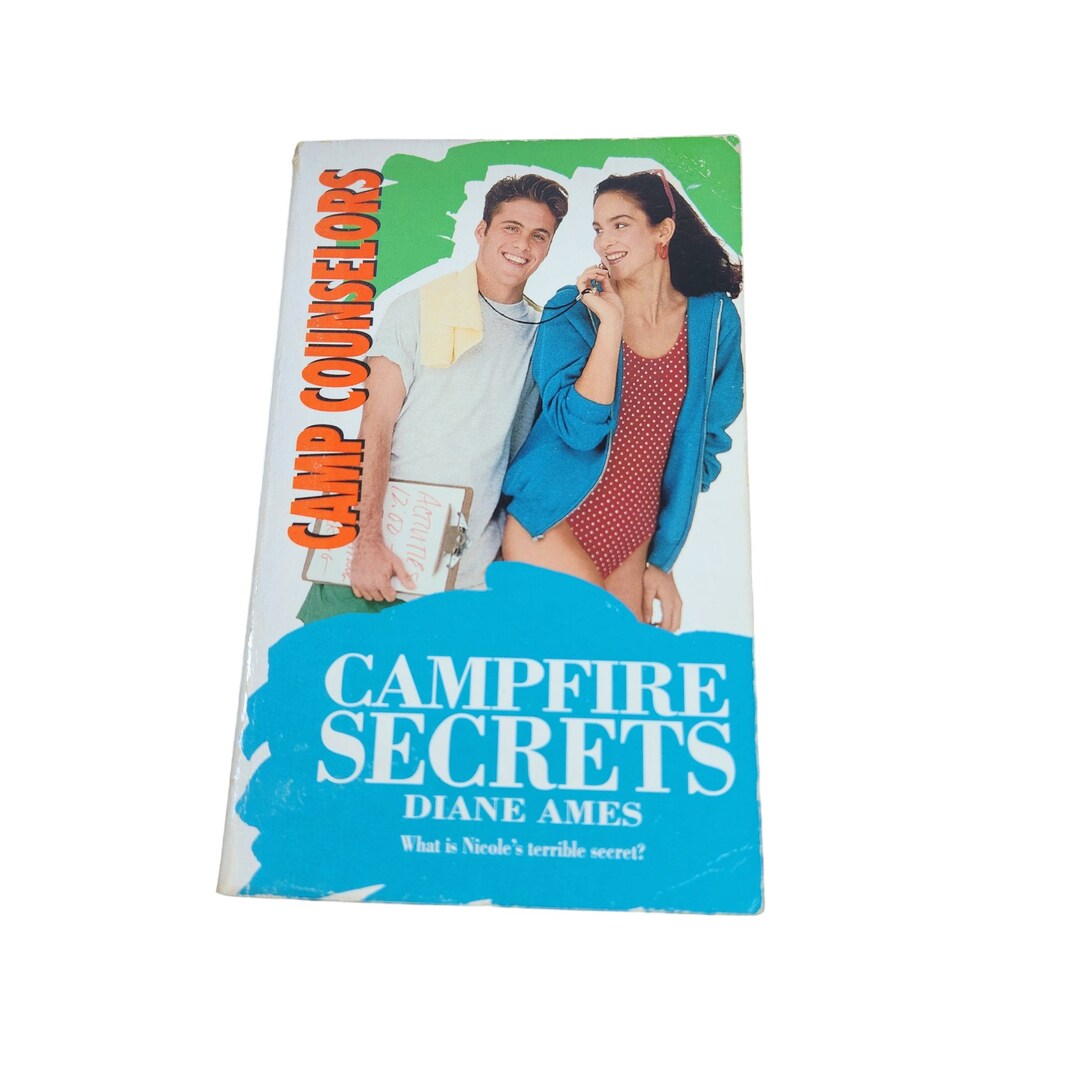 Camp Counselors Series by Diane Ames Campfire Secrets Vintage 90s Teen Romance Paperback 4440 - Etsy