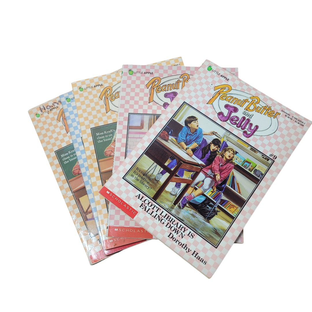 PEANUT BUTTER and JELLY Build a Book Lot Choose Titles Series Paperback ...
