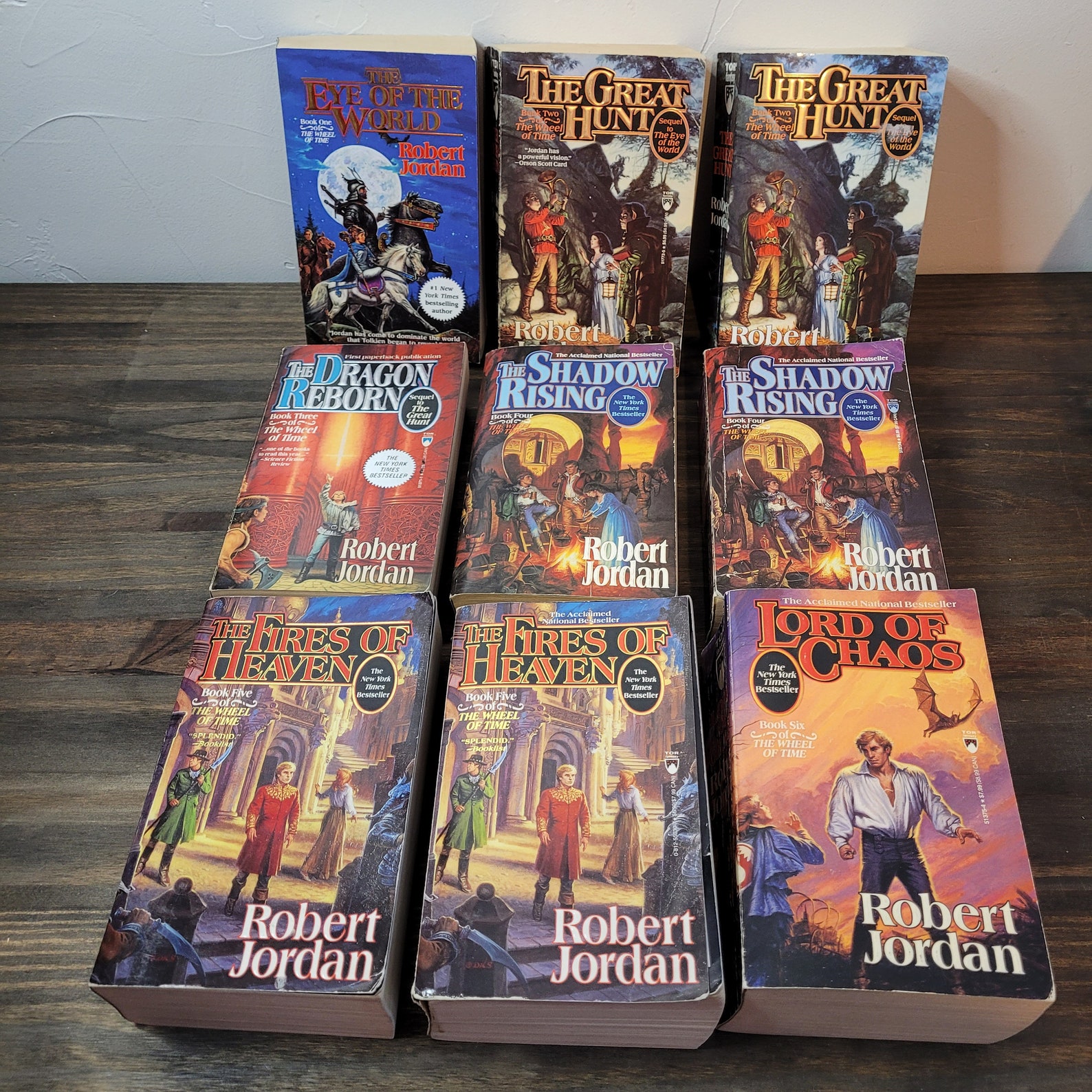 WHEEL OF TIME Series Build a Book Lot Choose Titles by - Etsy