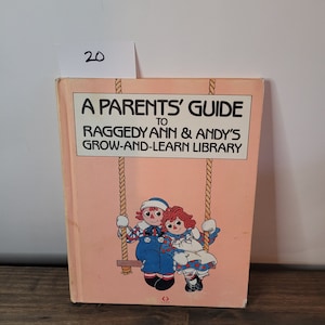 BUILD a Book LOT - Choose Titles Raggedy Ann and Andy Grow and Learn ...