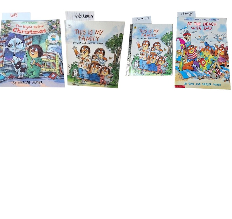 MERCER MAYER Little Critter Monster Critter Kids Series Build a Book ...