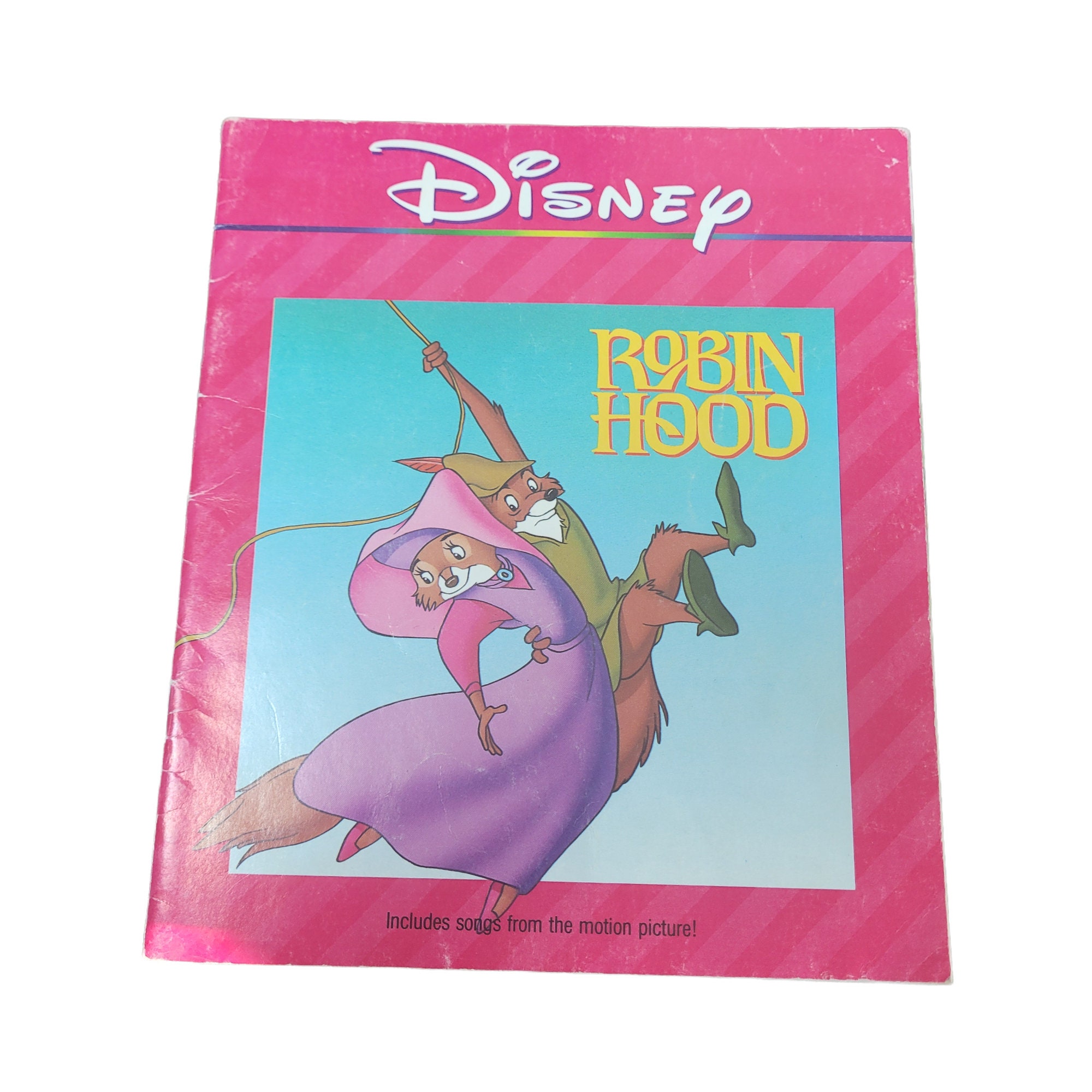 Disney Read Along Robin Hood Picture Story Book Paperback NO - Etsy