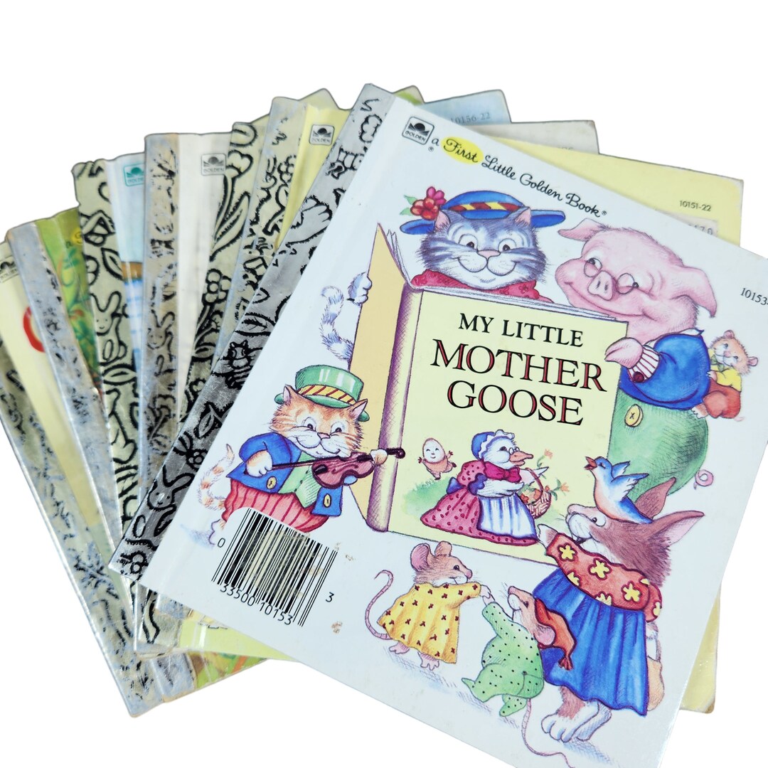 FIRST LITTLE GOLDEN B Books Build a Book Lot - Choose Titles Small Size ...