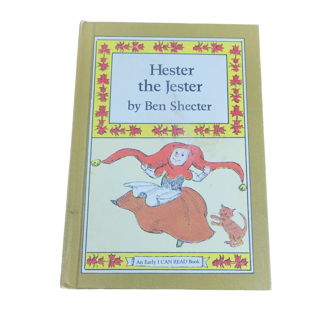 HESTER THE JESTER by Ben Shecter 1977 Vintage Weekly Reader an Early I Can Read Book P1366 - Etsy
