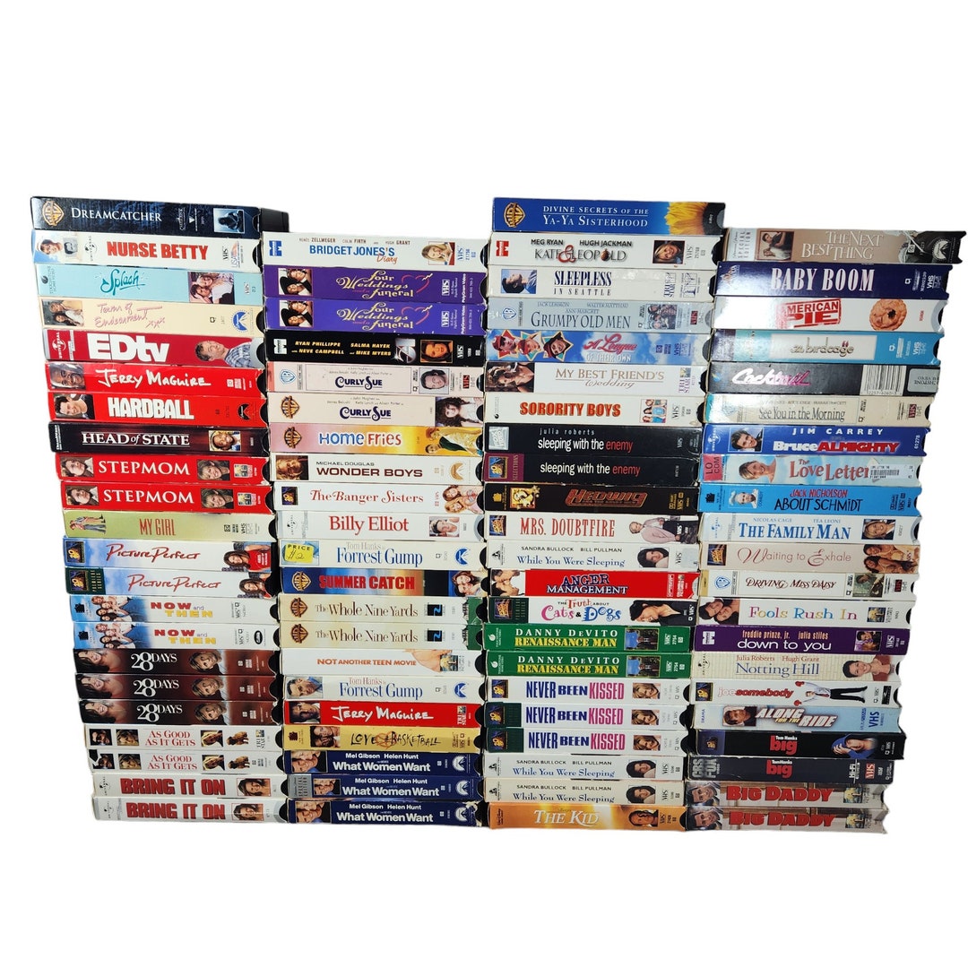 Comedy Drama VHS CHOOSE TITLES Video Cassette Tapes Movies Vintage 80s ...