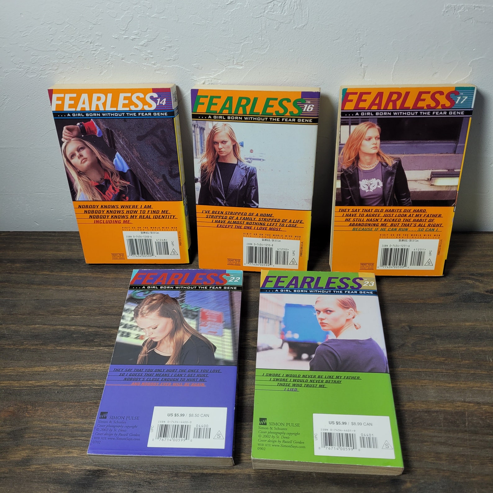 FEARLESS Series Build a Book Lot Choose Titles by Francine Pascal ...