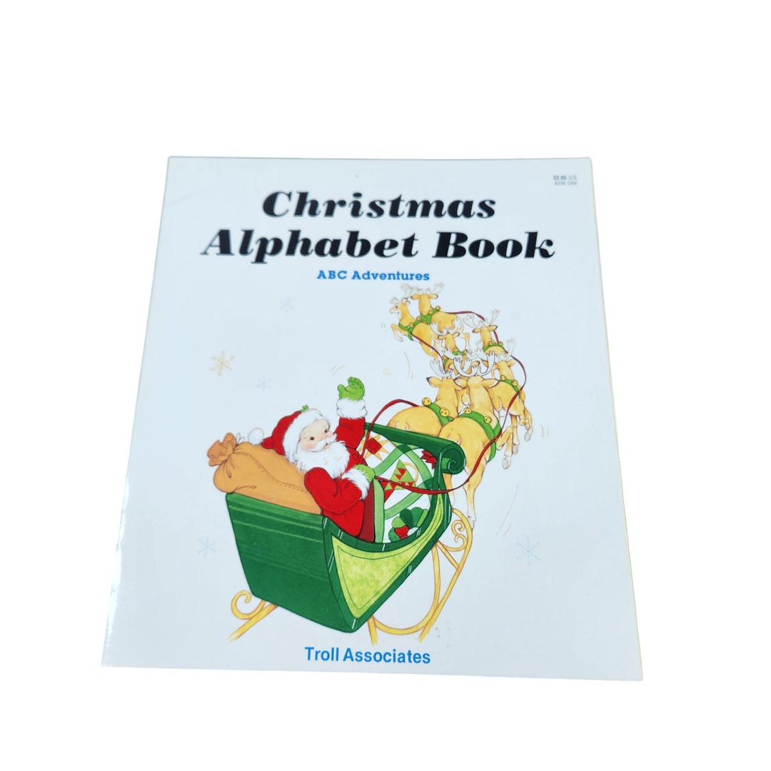 Christmas Alphabet Book ABC Adventures by Pat Whitehead Troll ...
