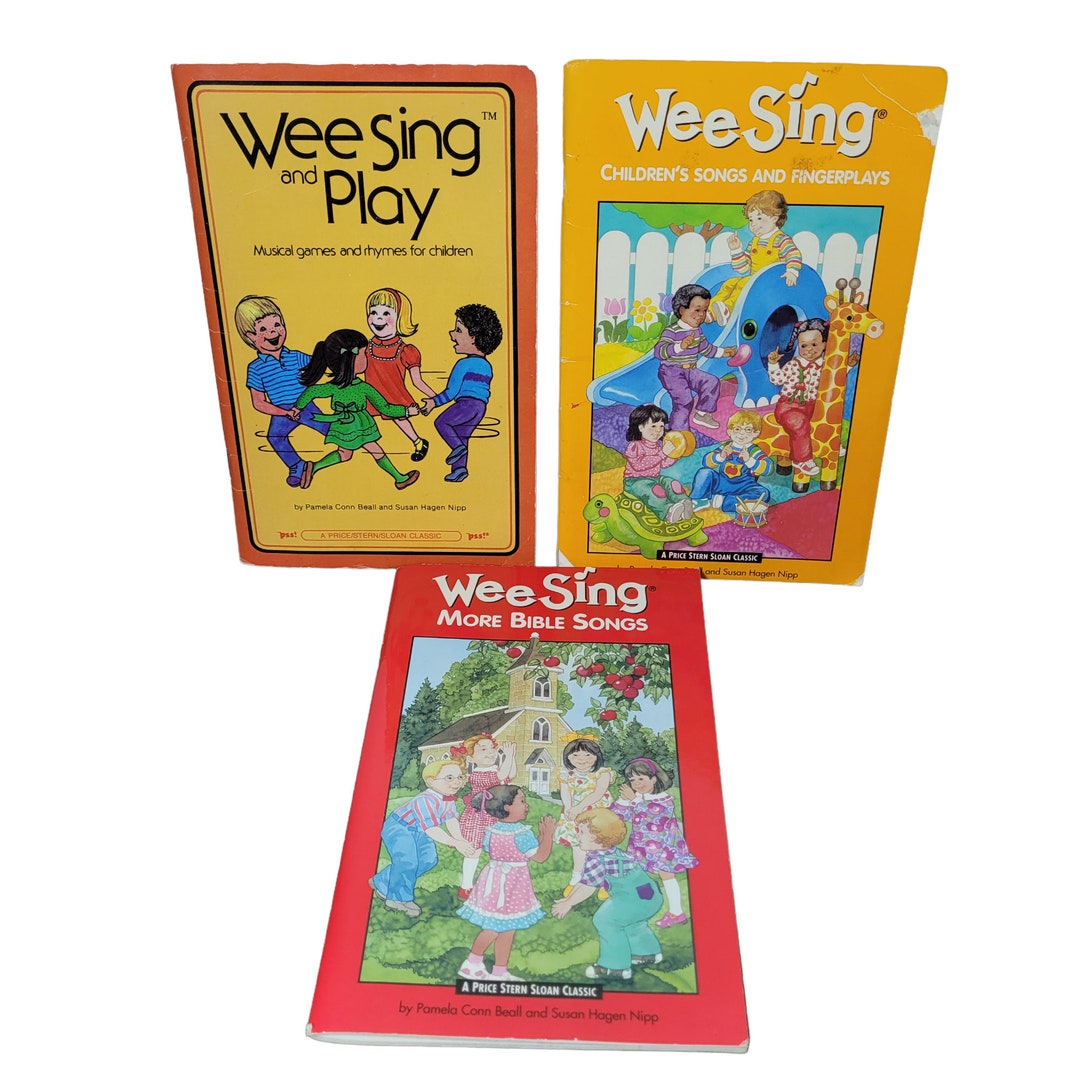 Wee Sing Children's Songs and Fingerplays Books NO - Etsy