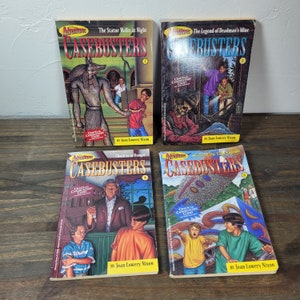 JOAN LOWERY NIXON Build a Book Lot Choose Titles Teen Horror Casebusters Case Busters Haunted ...