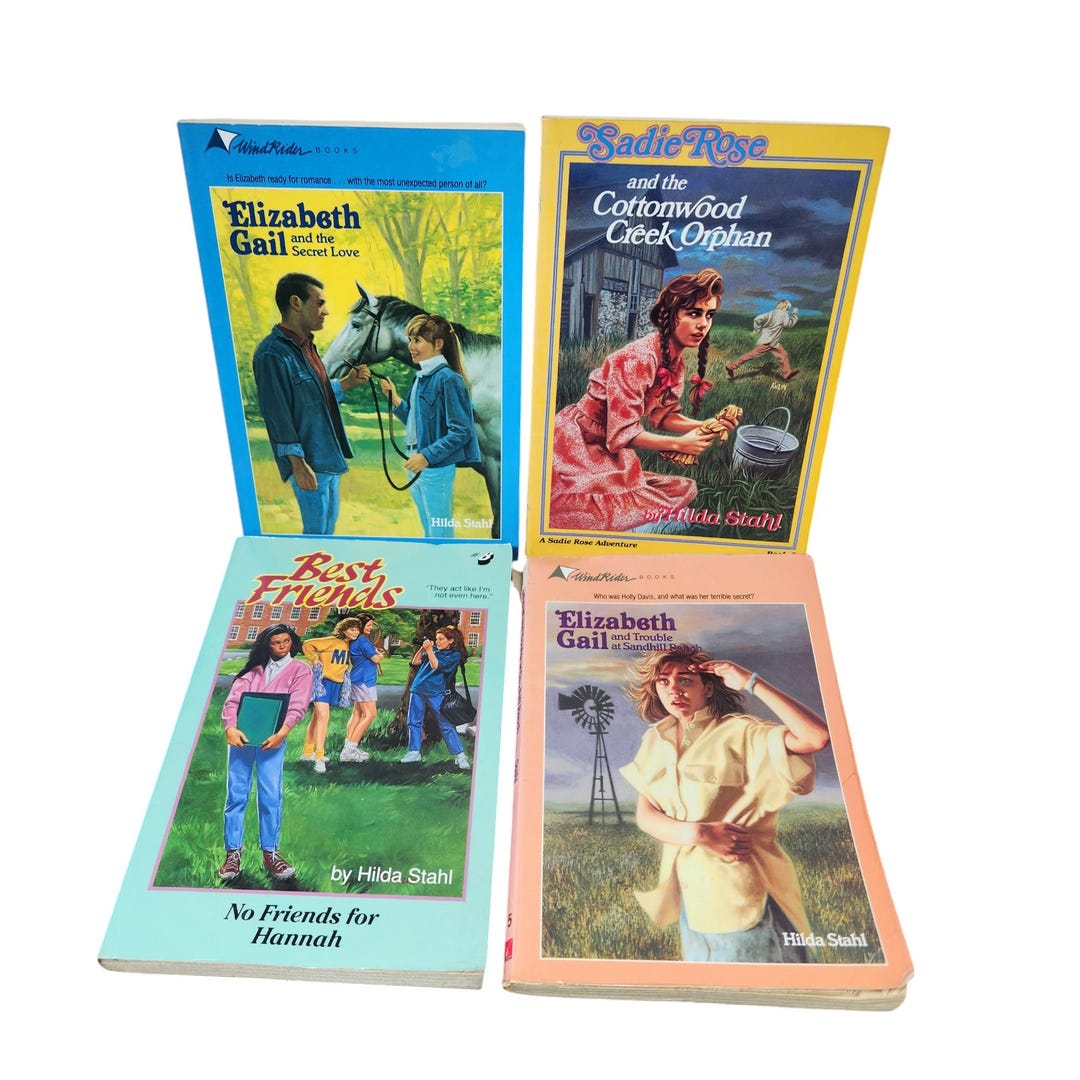 Elizabeth Gail Sadie Rose Best Friends by Hilda Stahl Paperback Bundle ...