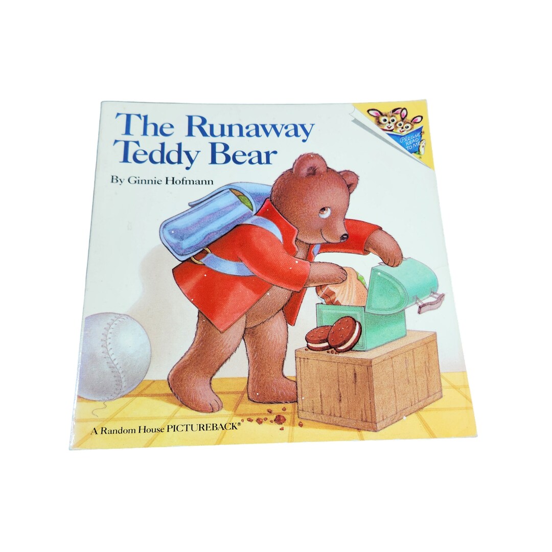 The Runaway Teddy Bear Book Ginnie Hofmann Random House Pictureback ...