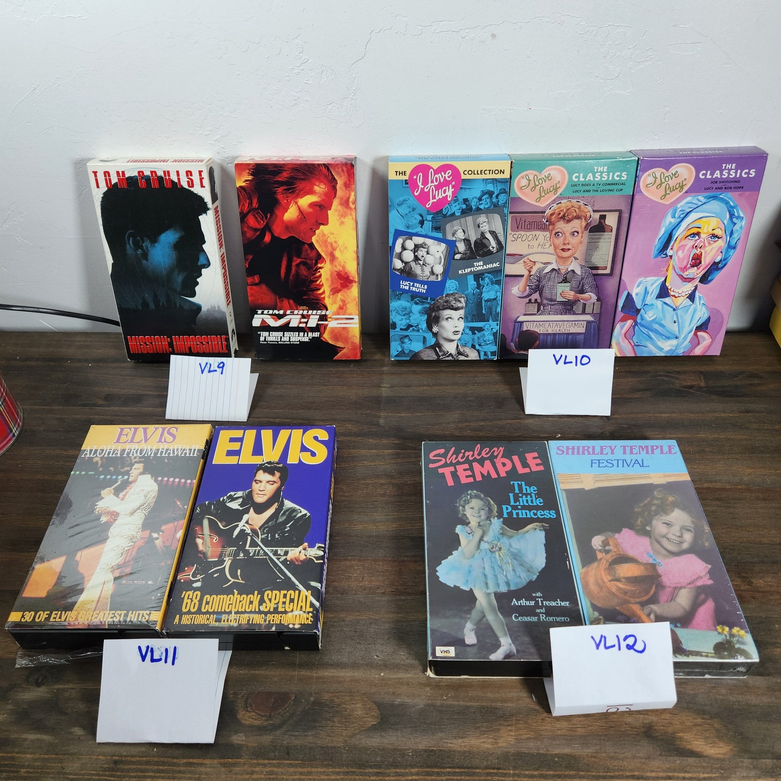 Movies I and II 1 and 2 Sets VHS Choose Set Video Cassette Tapes ...