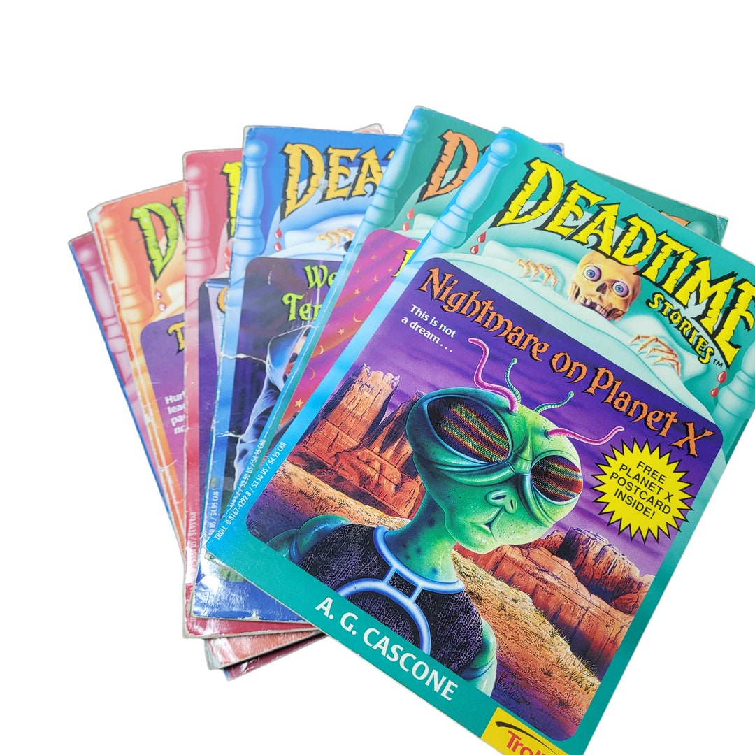 DEADTIME STORIES Build a Book Lot Choose Titles by A.G. Cascone ...