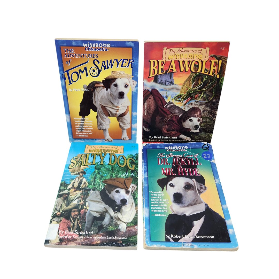 Wishbone the Dog Mysteries Adventures Series Books Bundle Lot of 4 ...