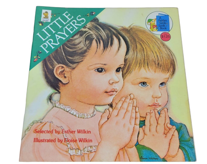 Little Prayers Wilkin Golden Look Look Book Paperback Picture Book P545 - Etsy
