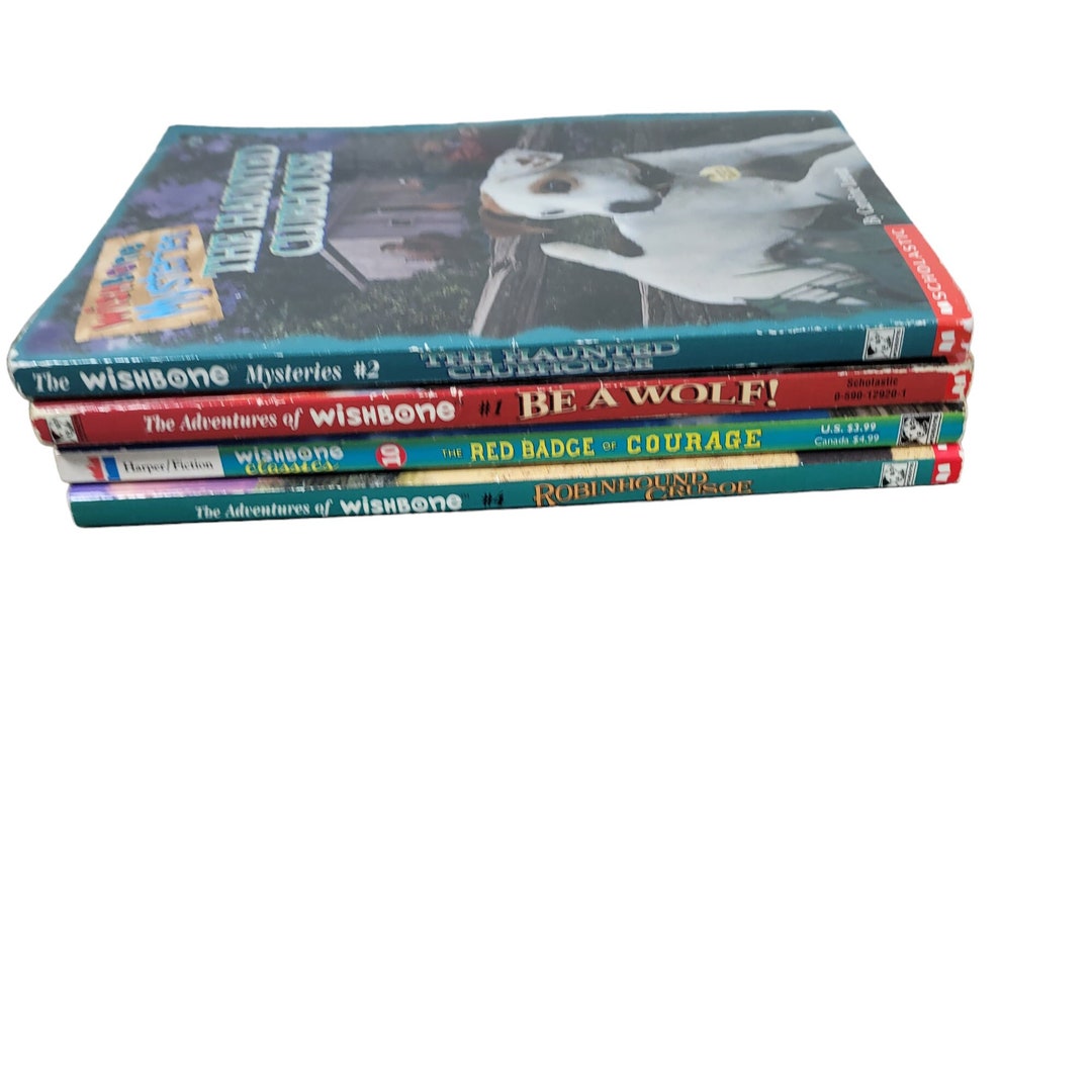 Wishbone the Dog Mysteries Adventures Series Books Bundle Lot of 4 ...