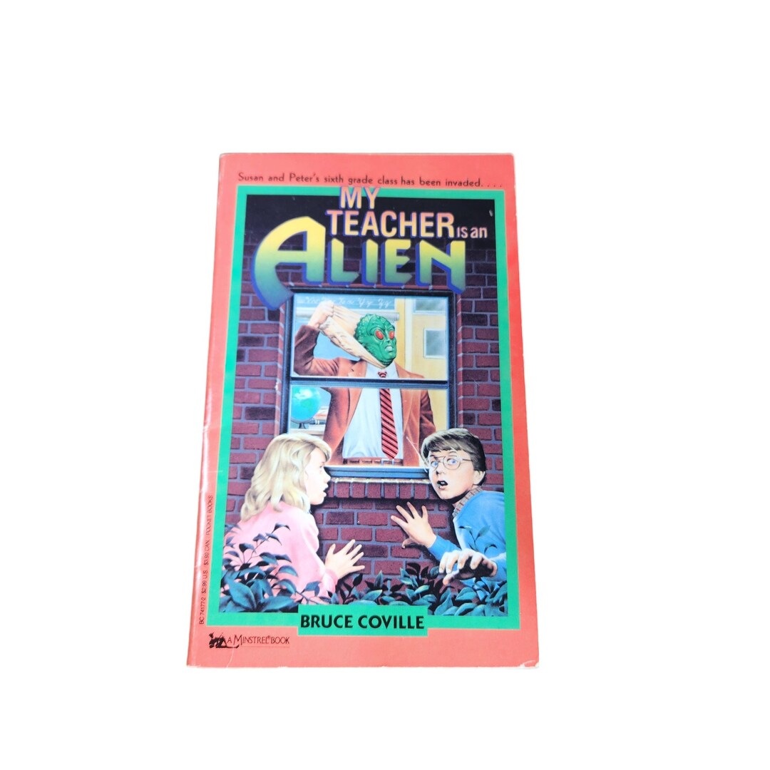 My Teacher is an Alien Bruce Coville Paperback Book Vintage 90s 4651 - Etsy