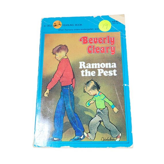 Ramona the Pest by Beverly Cleary Vintage Paperback Book | Etsy