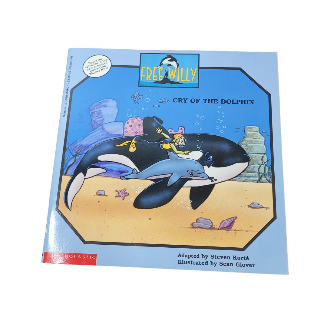 Free Willy Cry of the Dolphin Picture Paperback Books Vintage P1044 - Etsy