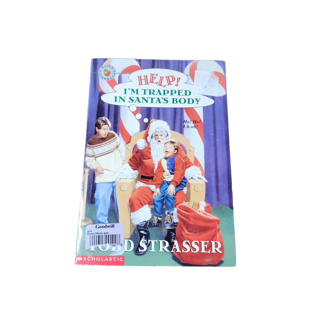 Help I'm Trapped in Santa's Body Todd Strasser Vintage Paperback Book ...