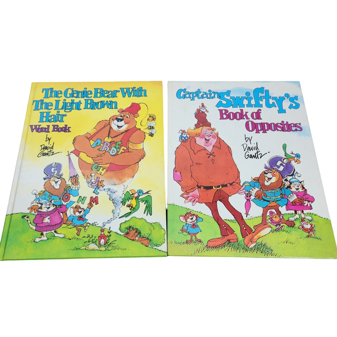 The Genie Bear With the Light Brown Hair Captain Swifty Opposites Word ...