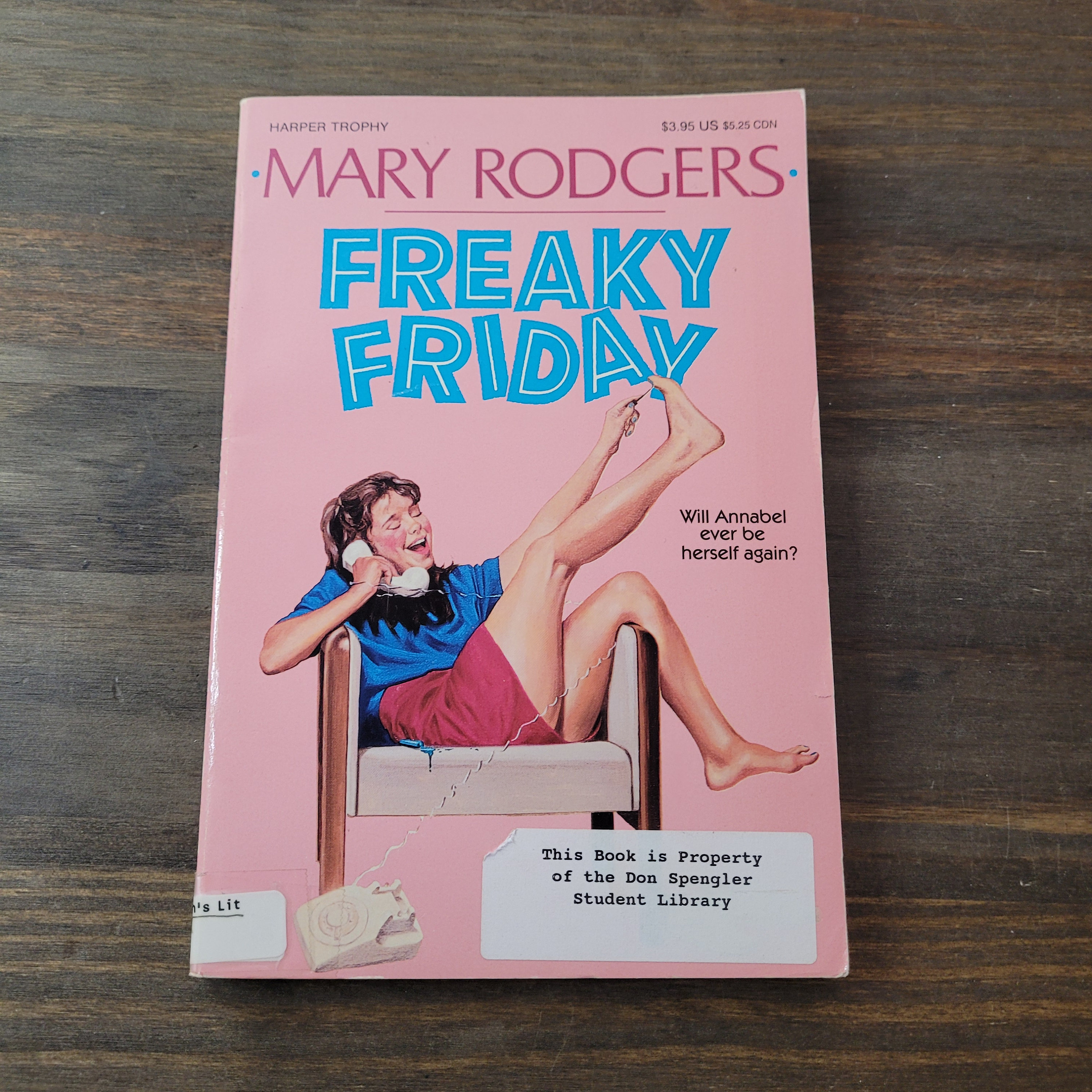 Freaky Friday Book Cover