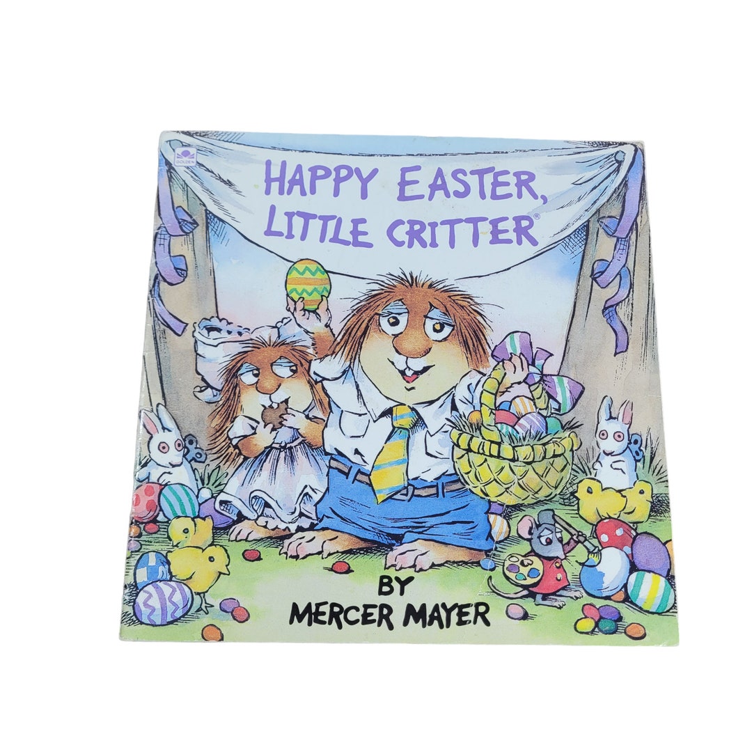Happy Easter Little Critter by Mercer Mayer Little Critter VINTAGE 1990 ...