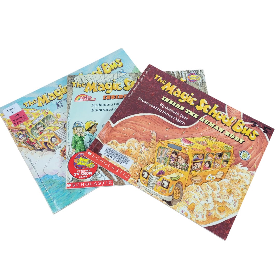 The Magic School Bus Science Books Bundle Lot of 3 Picture Book by ...