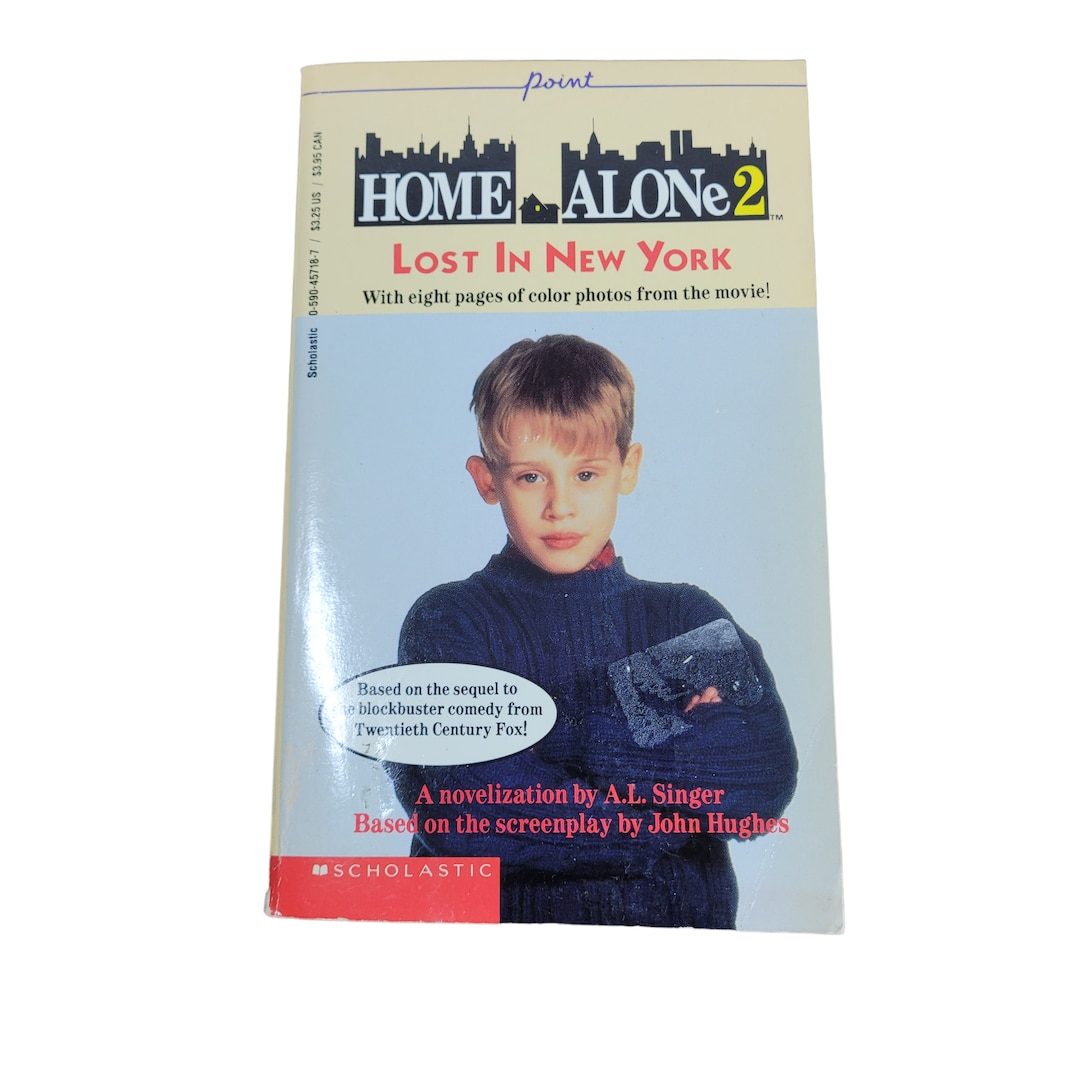 Home Alone 2 Lost in New York Movie Novelization Book by - Etsy