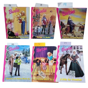 BARBIE & FRIENDS Book Club Build a Book Lot Choose Titles Hardcover ...