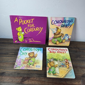 Corduroy the Bear by Don Freeman Bundle Lot of 4 Board Paperback ...