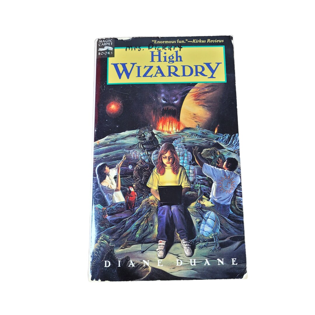 High Wizardry by Duane, Diane Vintage Paperback Book First Edition 1990 ...
