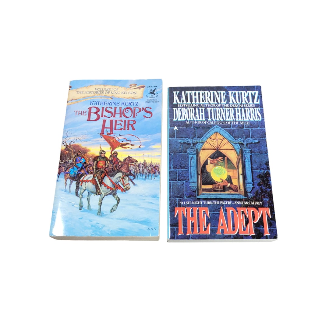 The Adept Bishop Heir King Kelson by Katherine Kurtz Paperback Book ...