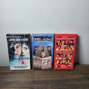 Action Adventure Comedy VHS CHOOSE TITLES Video Cassette Tapes Movies ...