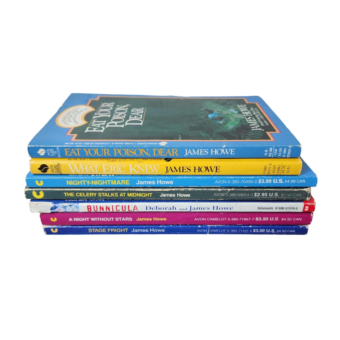 James Howe Bunnicula Celery Stalks Bunnicula Strikes Again Bundle Lot ...