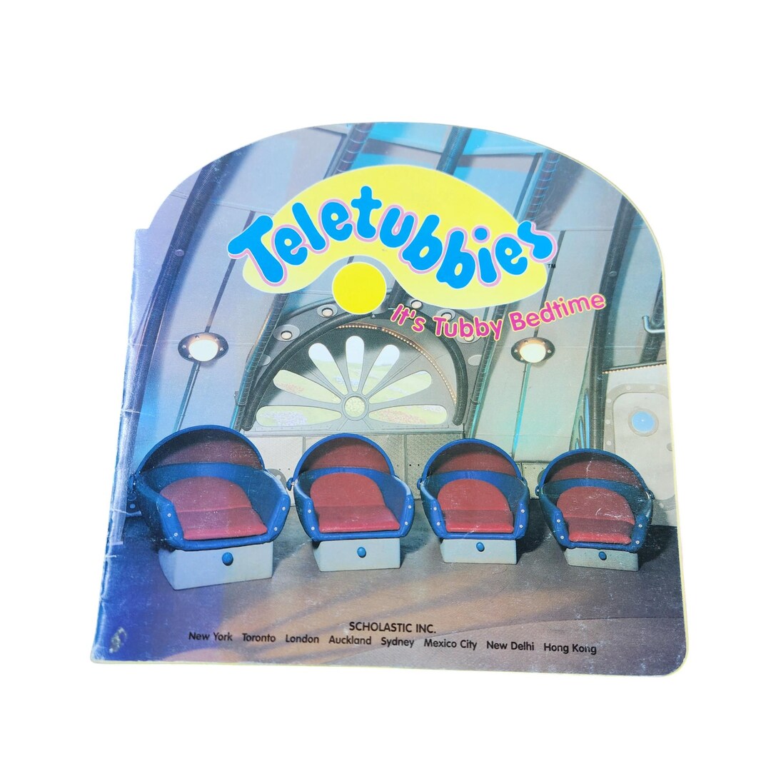 Teletubbies It's Tubby Bedtime Scholastic Paperback 1999 P2190 - Etsy