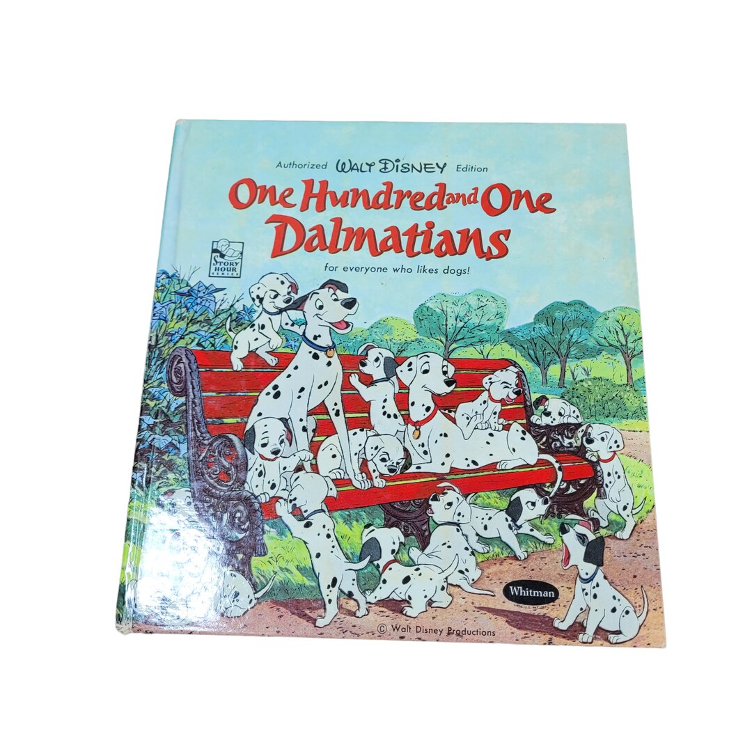 One Hundred One 101 Dalmatians Whitman Story Hour Series 1960 - Etsy