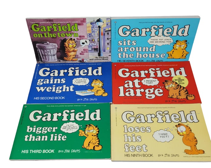 GARFIELD COMIC BOOKS Build a Book Lot Choose Titles by Jim Davis 80s ...