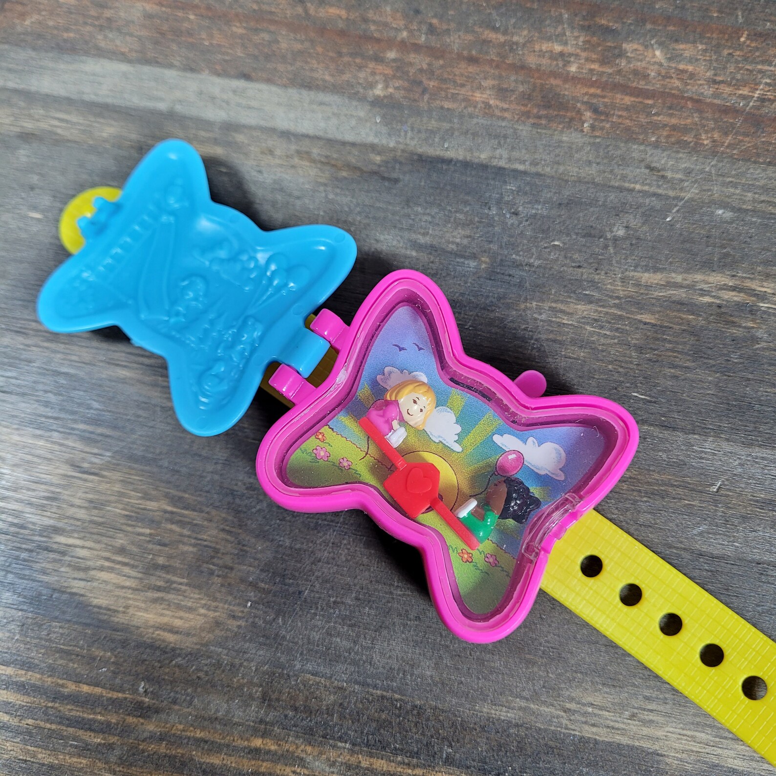 Polly Pocket Bow Wrist Watch Seesaw Toy 1994 Bluebird Toy - Etsy