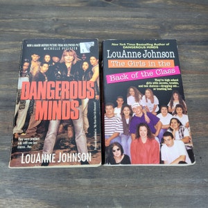 Dangerous Minds the Girls in the Back of the Class Lot of 2 Paperback ...